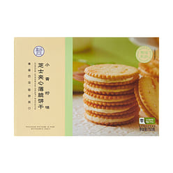 盒马 小青柠味芝士夹心薄脆饼干 228g 228 克 - Weee!