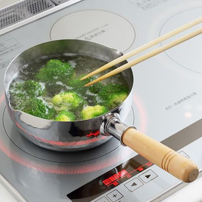 Get Yoshikawa Stainless Steel Yukihira Pot 18cm Delivered | Weee! Asian ...