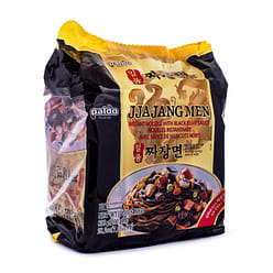 Get Paldo Jjajangmen Instant Noodle with Black Bean Sauce Family Pack 200g*4 1 each*4 pack ...