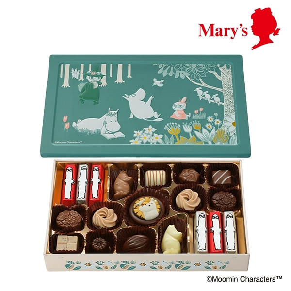 Get Mary's Moomin Valentine Happy Chocolate 19pcs 1 each Delivered ...