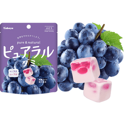รับ KABAYA Pure & Natural Gummy Candy 58g grape flavor จัดส่ง | Weee! ตลาดเอเชีย