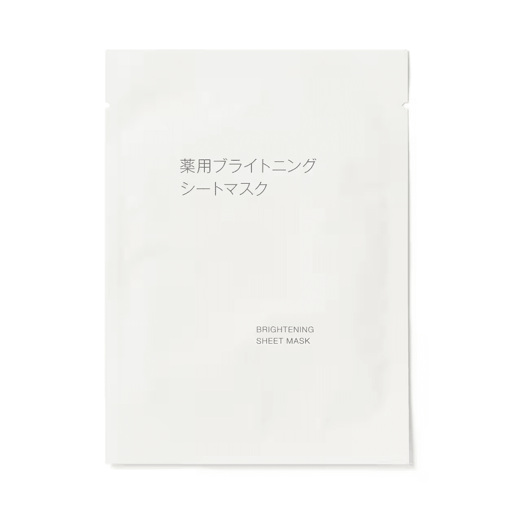 MUJI Medicated Brightening Sheet Mask - Weee!