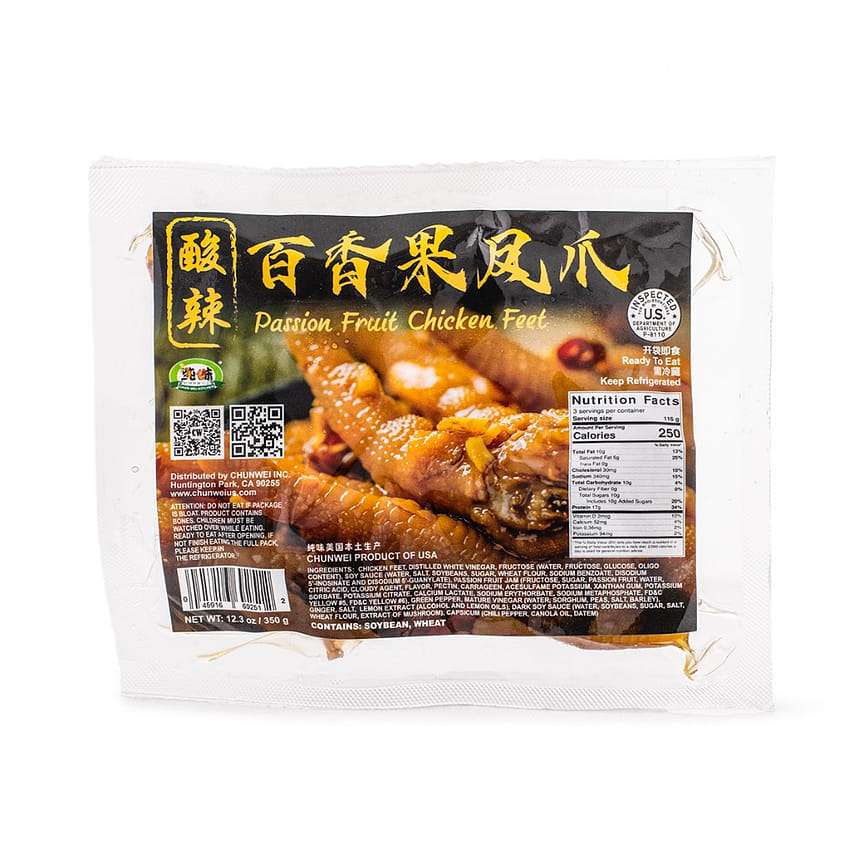 Get Chunwei Passion Fruit Chicken Feet, Frozen Delivered | MásGusto ...