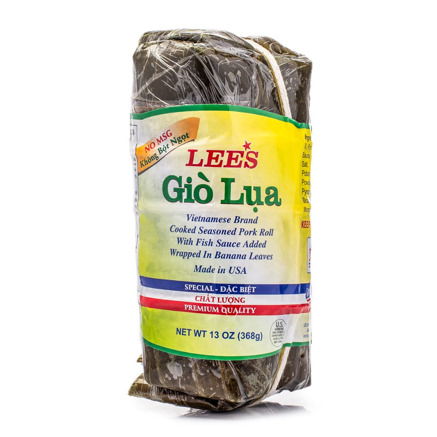 Get Lee's Signature Gio Lua in Banana Leaf Delivered | MásGusto Latino ...