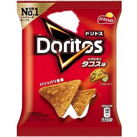 Doritos Mexican Tacos Taste 70g Bag (Japan) 1 each - Weee!