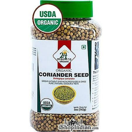 Get 24 Mantra Organic Coriander Seed Jar 5 oz Delivered | Weee! Asian ...