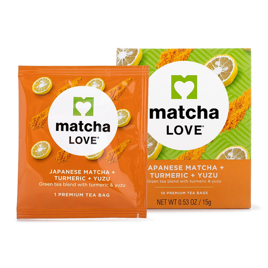 Get Itoen Matcha Love Tea Bags, Japanese Matcha + Tumeric + Yuzu ...