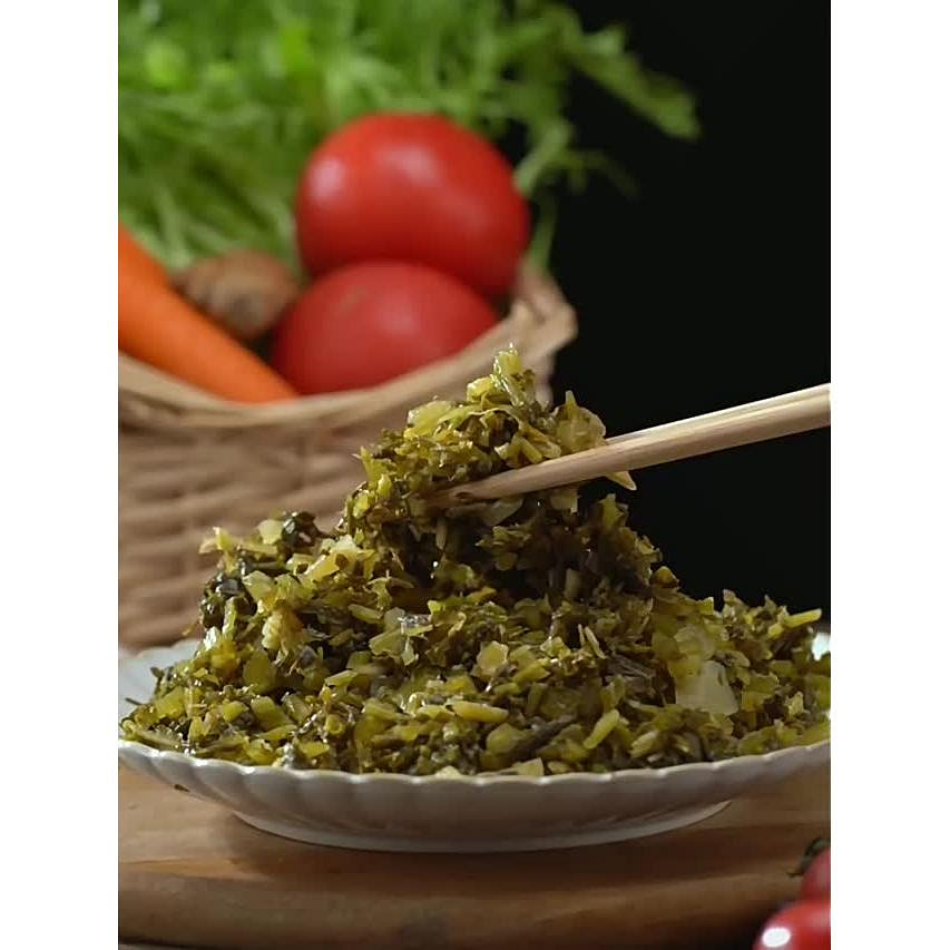 Get Yunshan half, bamboo shoots, shredded snow cabbage, pickles, ready ...