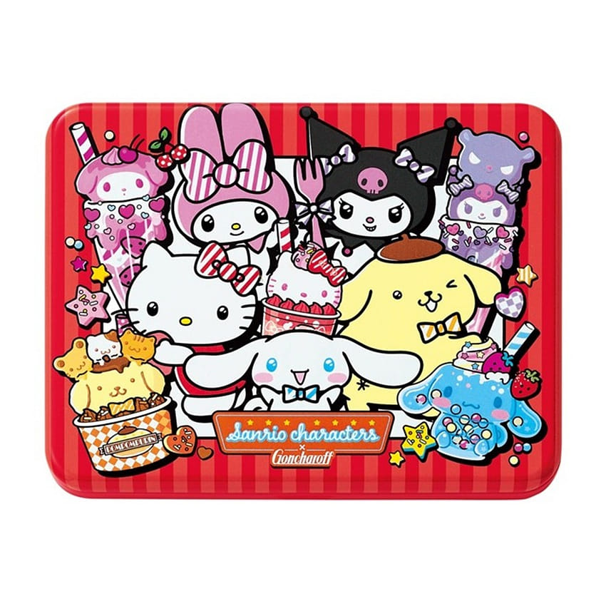 Get Sanrio Characters Collector Tin Chocolate 12pcs 1 box Delivered ...
