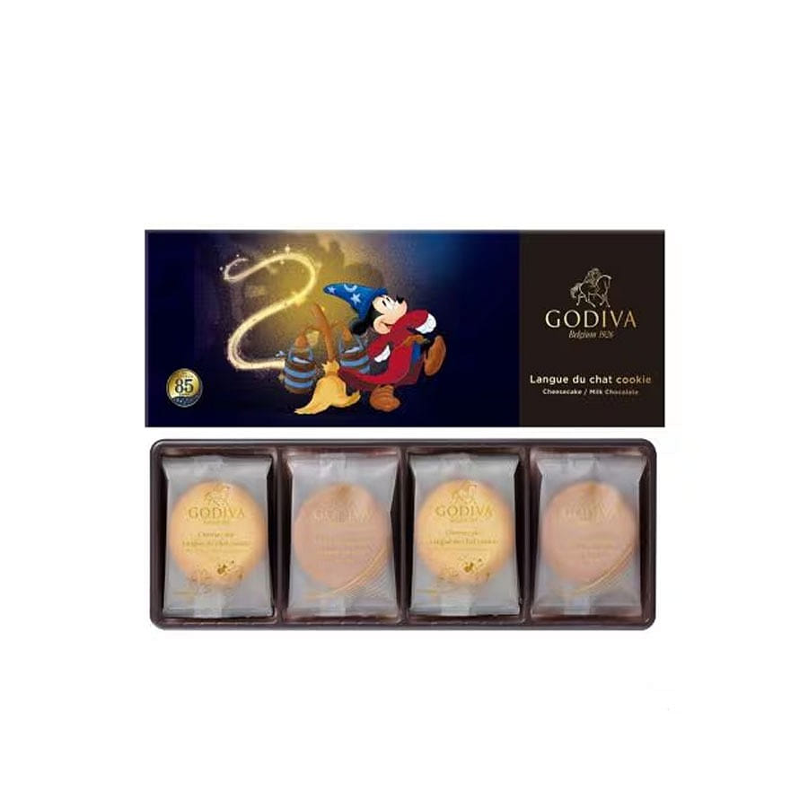 Get GODIVA x Disney Cheese Chocolate Cookies 8pc 1 box Delivered | Weee ...