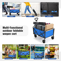 Collapsible Foldable Wagon,Wagons Carts Foldable - Weee!