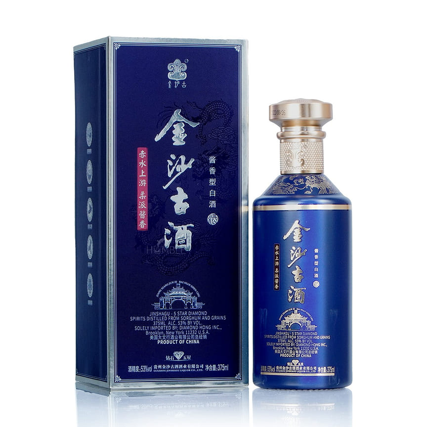 Get Jinsha Gu Jiu Diamond Star Series 5 Star Baijiu 375 ml Delivered ...