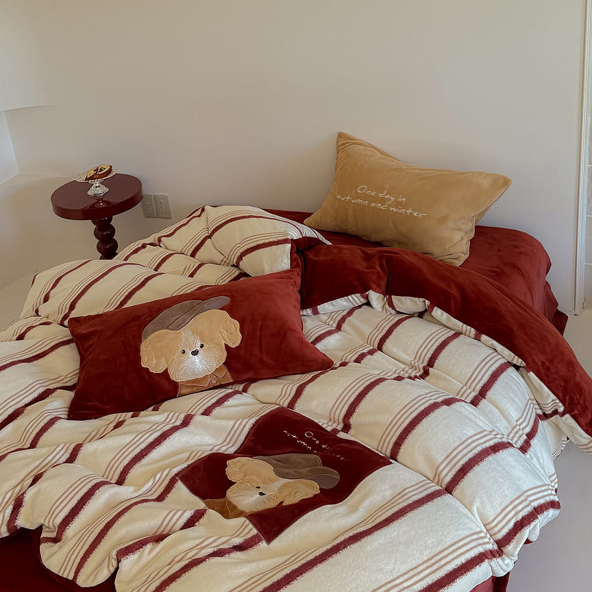 Get Dreamy Puppy Bedding Set Maltipoo-Twin 2000 g Delivered | Weee ...
