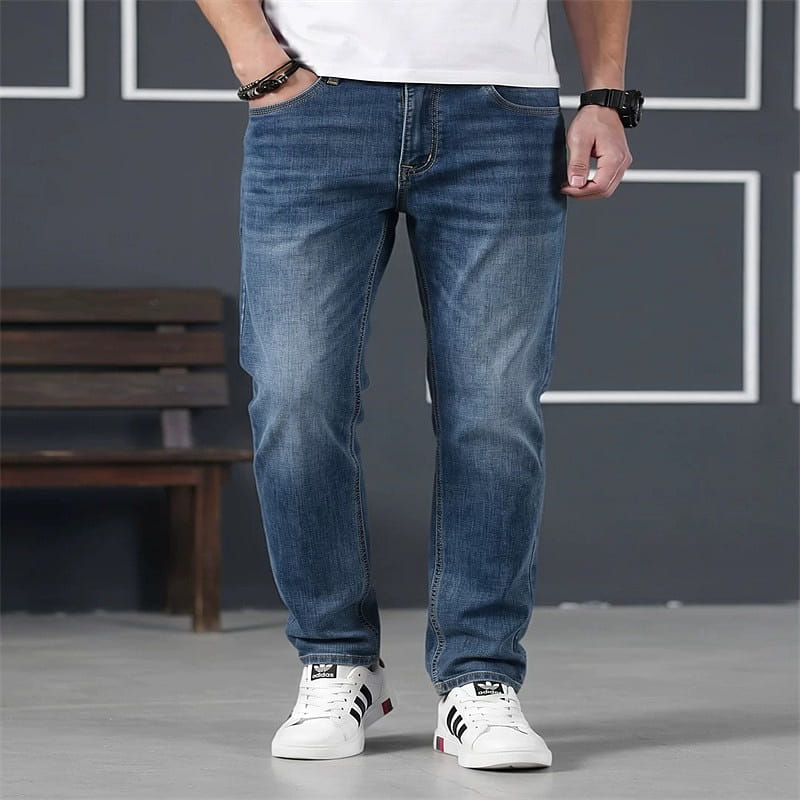 Get Men's slim-fit straight-leg jeans, size 29#, 1 pie 1 box Delivered ...