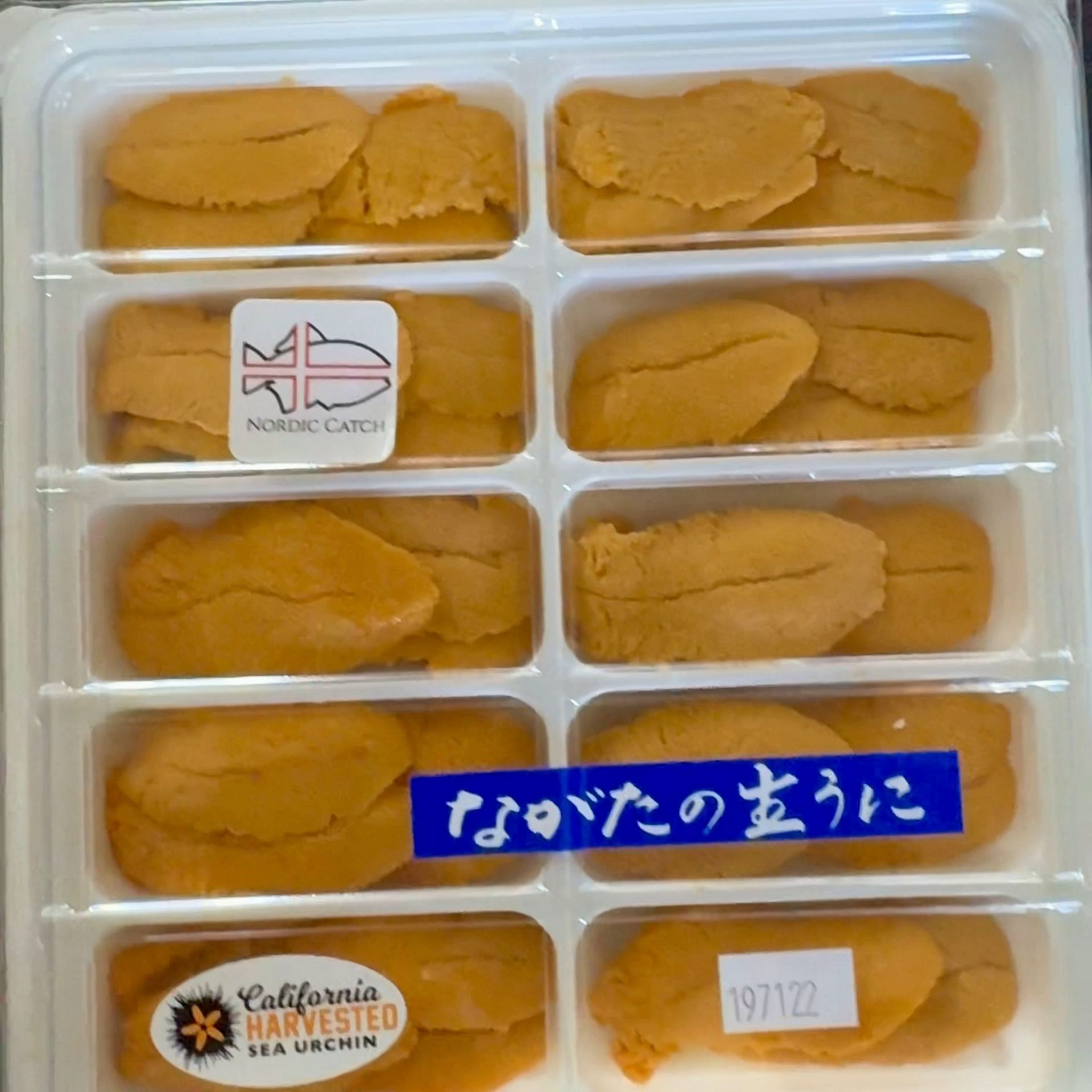 Get Wild, Santa Barbara Uni, Fresh Sea Urchin Roe (Grade A+) 100g tray ...