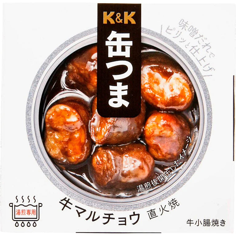 Canned Food Beef Small Intestine KANTSUMA Miso 50g - Weee!