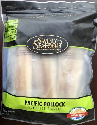 รับ Simply Seafood Boneless Pollock Fillet, Frozen จัดส่ง | Weee! ตลาด ...