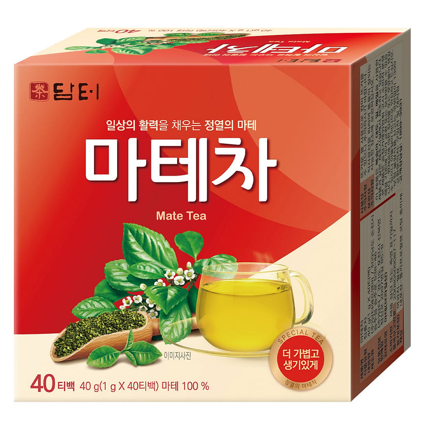 Get Damtuh Mate Tea Bags 40 pcs Delivered | Weee! Asian Market