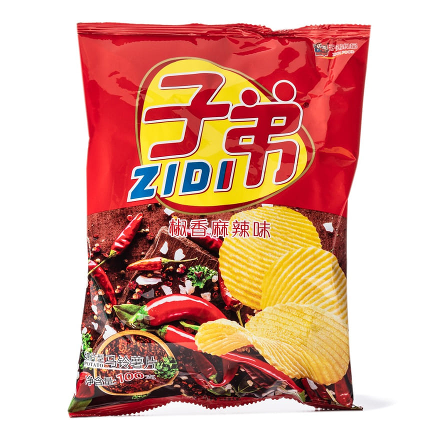 Get Zidi Potato Chips, Sichuan Spicy Flavor Delivered | Weee! Asian Market