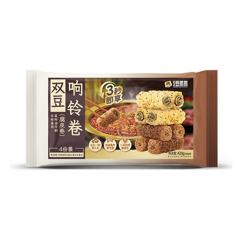 Double Bean Tofu Skin Roll 420 g - Weee!