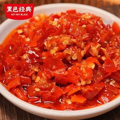 黑色经典辣椒酱下饭菜258g 258 克 - Weee!
