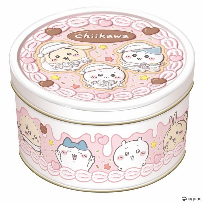 Get Chiikawa Butter Cookies Cake-Shaped Tin 1 Box 1 box Delivered ...