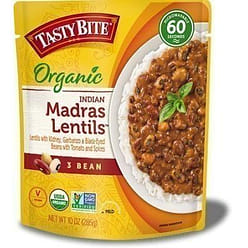 Get Tasty Bite Organic Organic Madras Lentils - 3 Bean (Ready-to-Eat ...