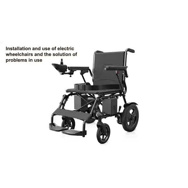 Get KERDOM Foldable Electric Wheelchair, Powerful Motor, 360 Joystick ...