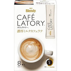 AGF Blendy 浓郁牛奶咖啡拿铁 8 个 - Weee!