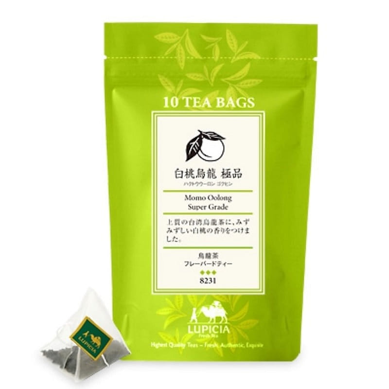 Lupicia白桃乌龙绿茶 2g茶包x10袋 - Weee!