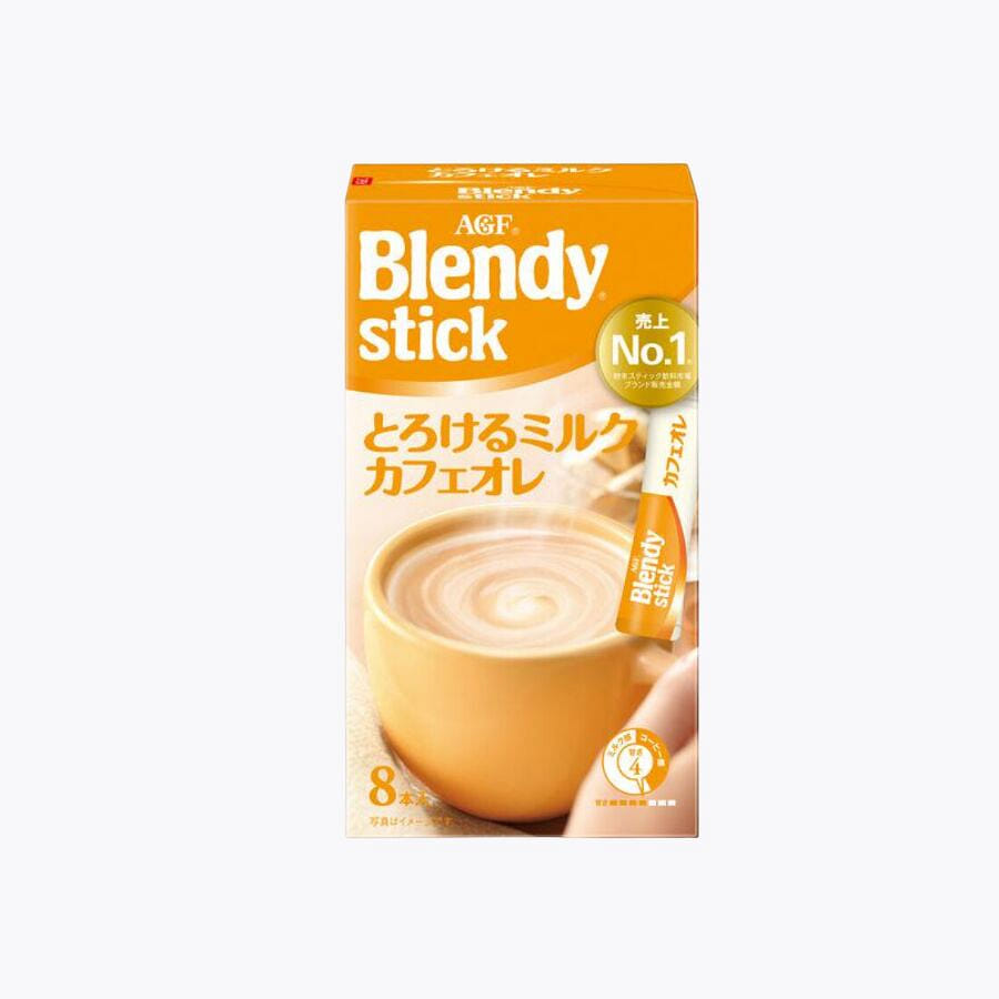 AGF Blendy Melting Milk Cafe au Lait 8p 1 count - Weee!