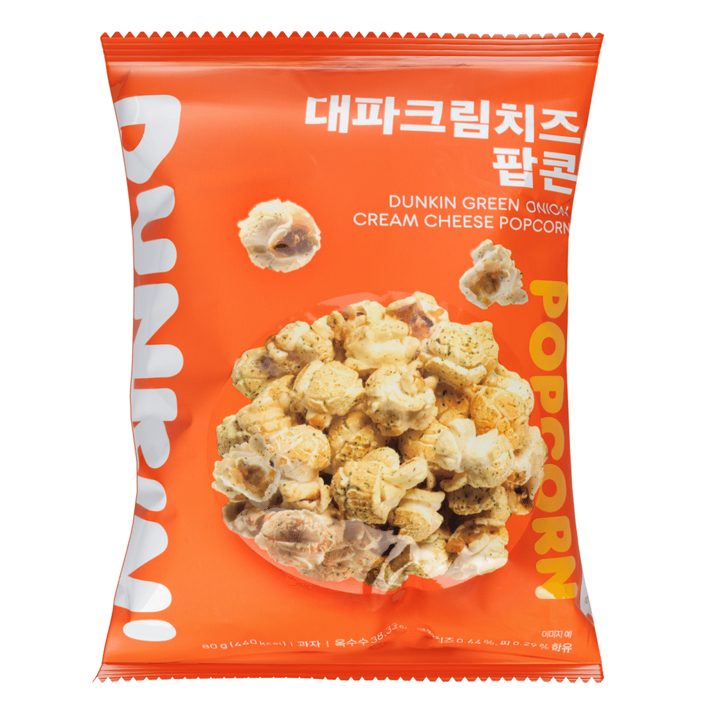 DUNKIN GREEN ONION CREAM CHEESE POPCORN 80 克 - Weee!