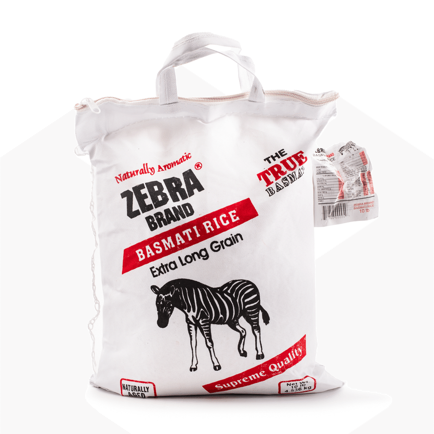 Get Zebra Basmati Rice, Extra Long Kernels Delivered | MásGusto Latino ...