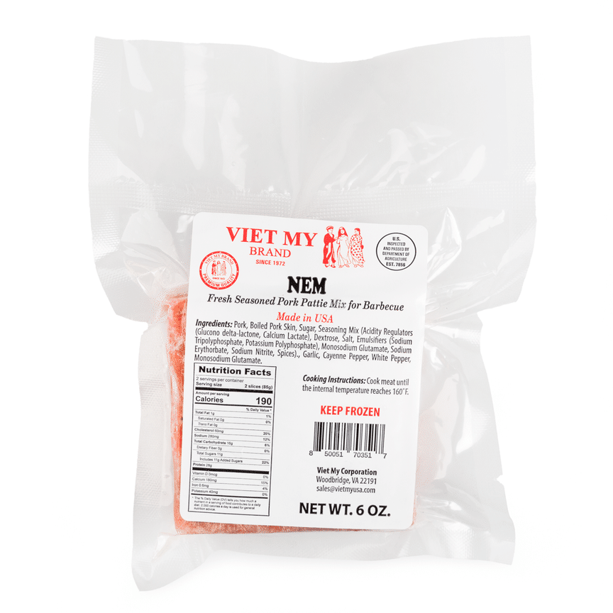 Get Viet My Cured Pork (Nem Chua), Frozen Delivered | Weee! Asian Market