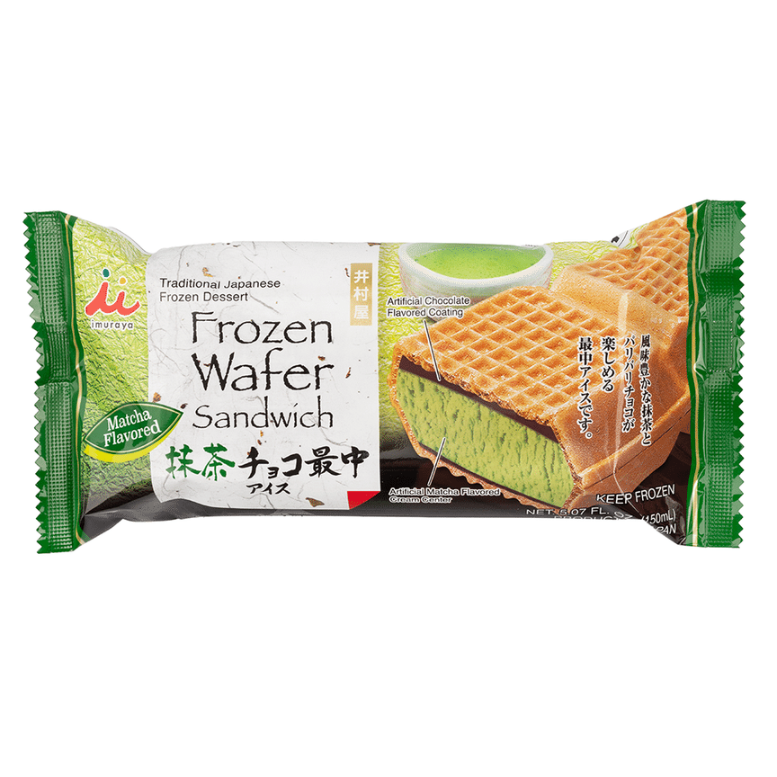 Get Imuraya Monaka Ice Cream Sandwich Matcha Flavor 5.07 oz Delivered ...