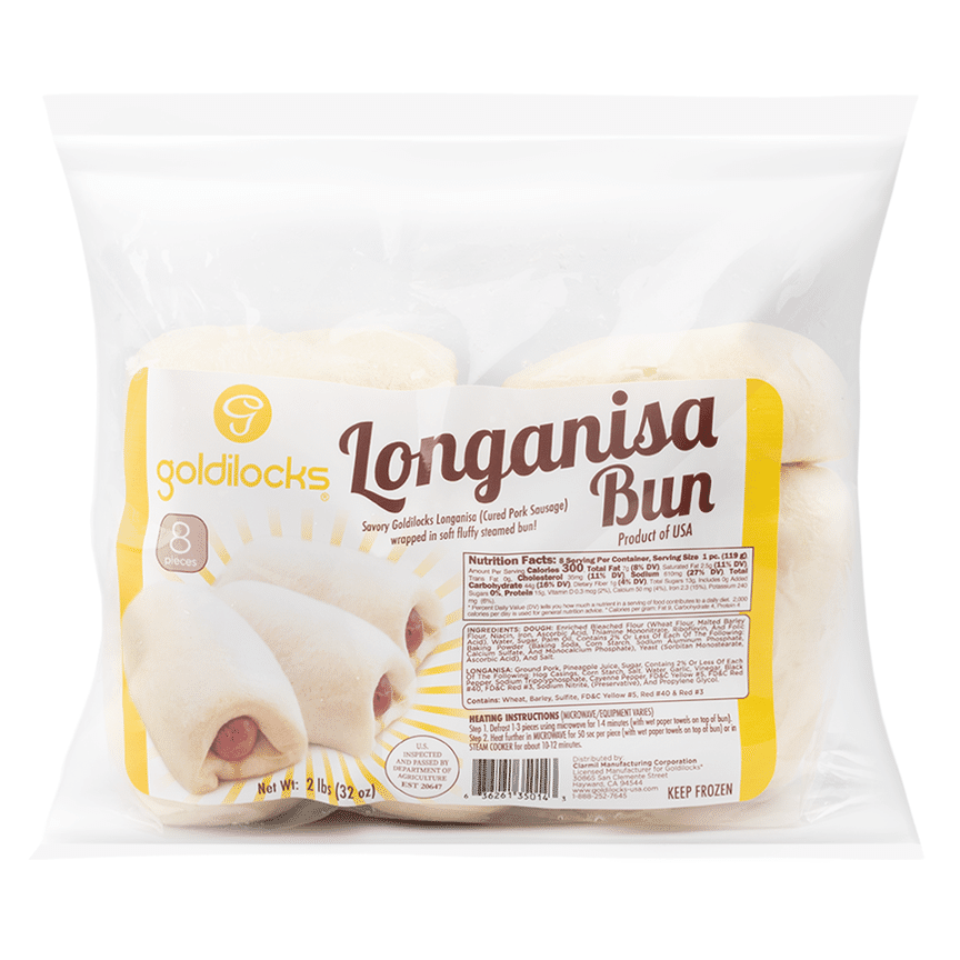 Get Goldilocks Frozen Longanisa Bun 2 lb Delivered | Weee! Asian Market