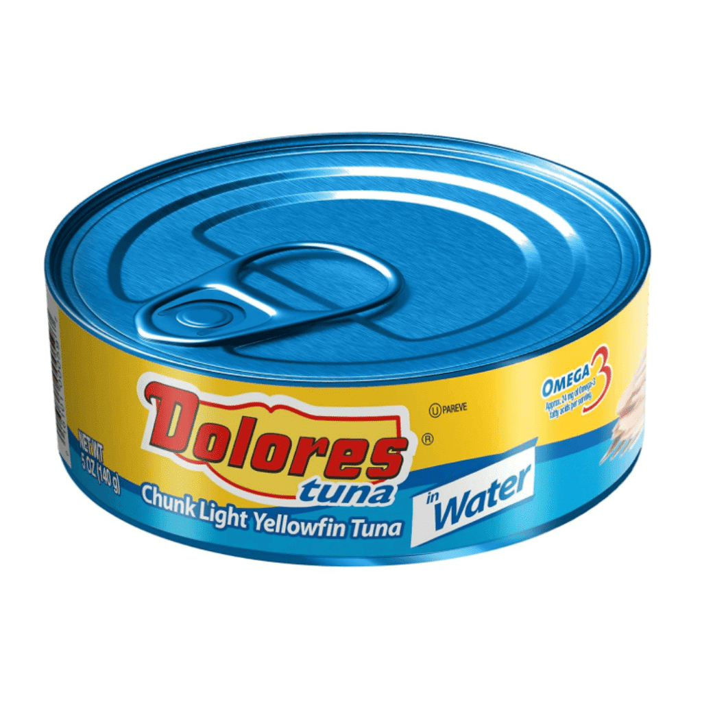 Dolores Chunk Light Yellowfin Tuna in Water 5 盎司 - Weee!