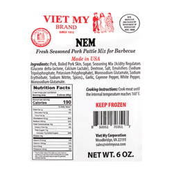 Viet My Cured Pork (Nem Chua), Frozen - Weee!